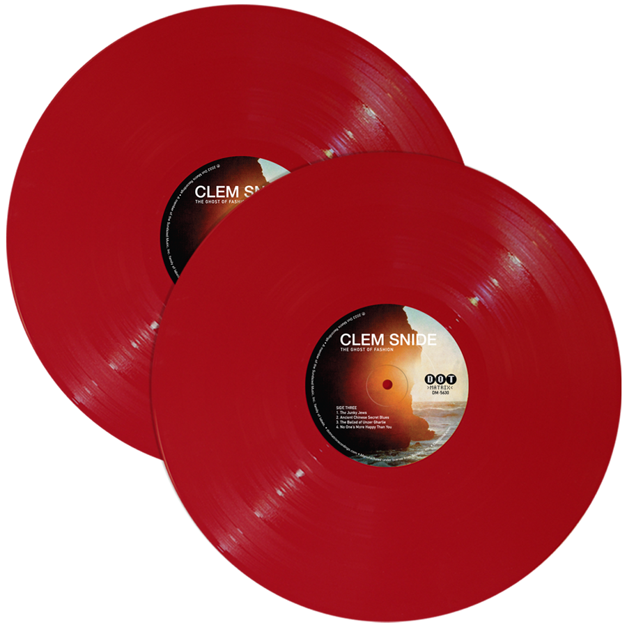 Clem Snide - The Ghost Of Fashion - Opaque Red 2LP - Vinyl Me Please ...