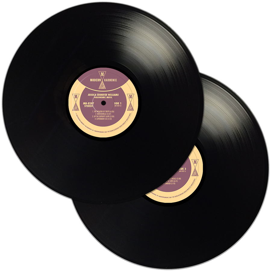 - Jessica Williams - Orgonomic Music - 2LP #LP-MH-8287