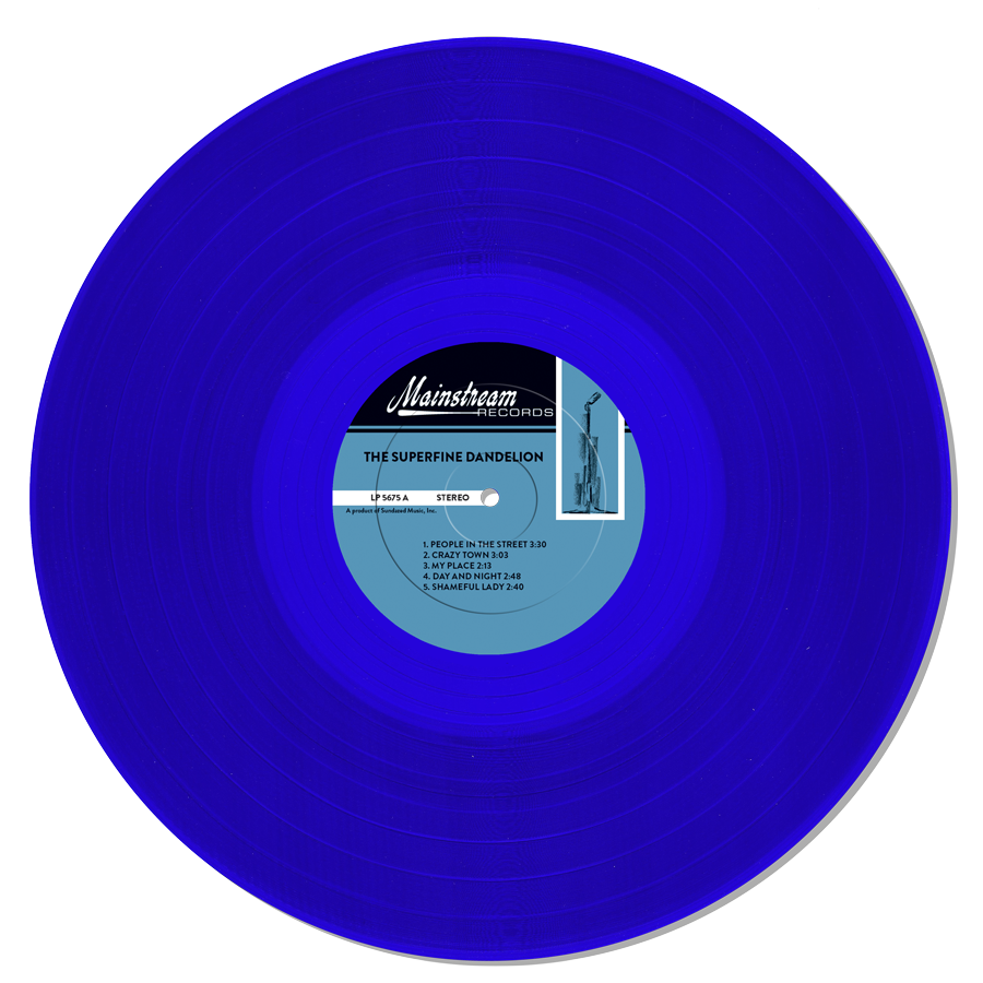 Superfine Dandelion, The - S/T - Blue Vinyl LP